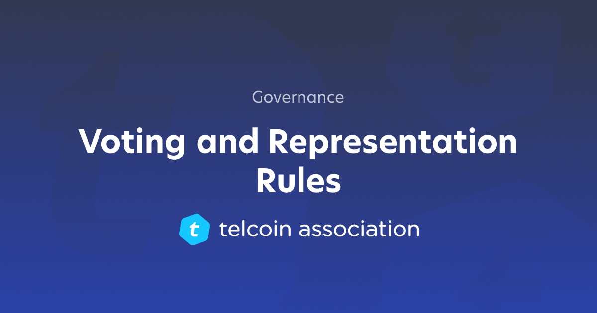 Voting and Representation Rules